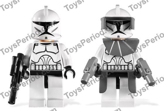 LEGO 7679 Republic Fighter Tank Instructions and Parts List