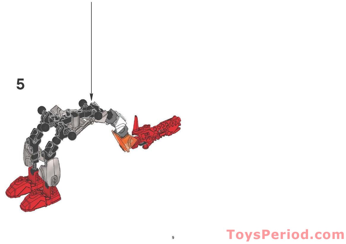 LEGO 6293 Furno Instructions and Parts List