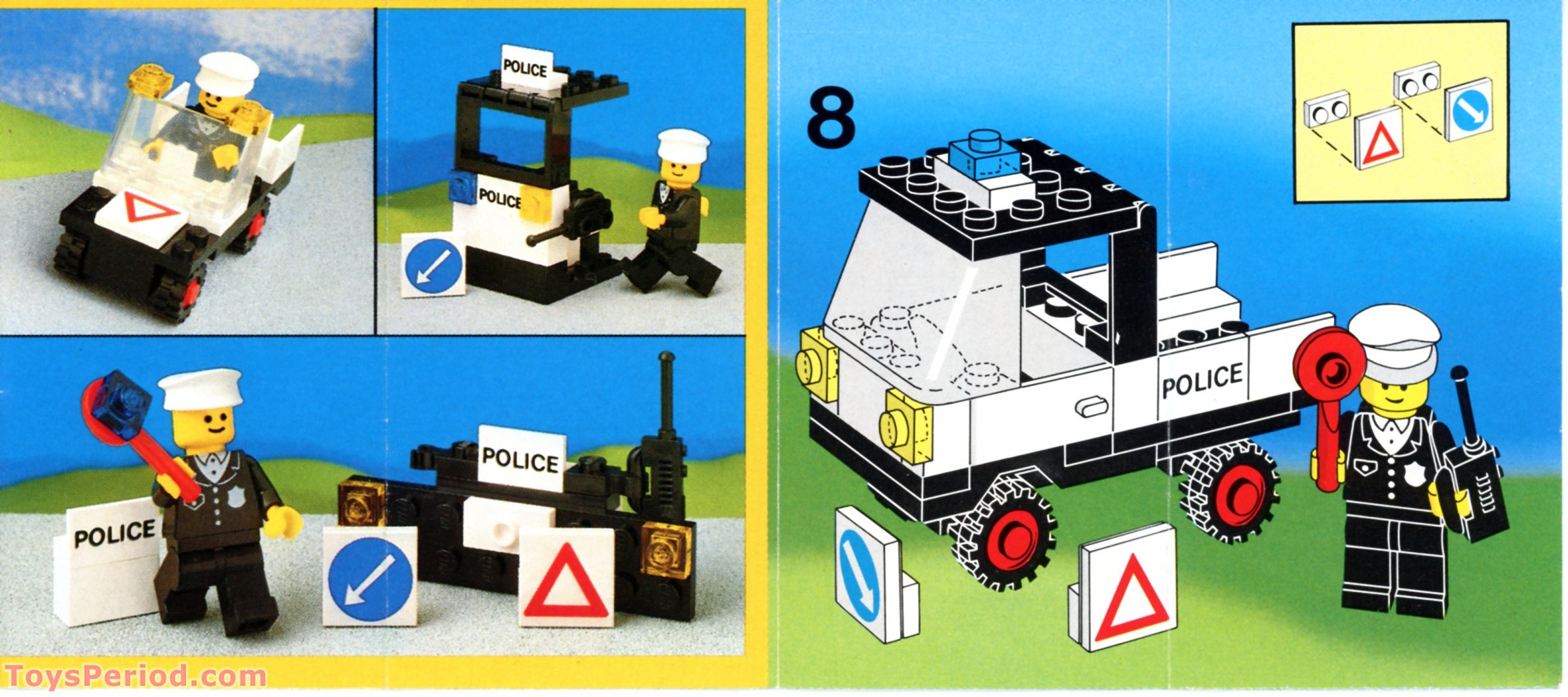 LEGO 6632 Tactical Patrol Truck Instructions and Parts List