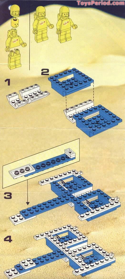 LEGO 1499 Twin Starfire Instructions and Parts List