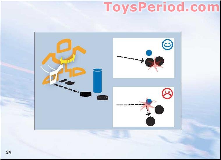 LEGO 3541 Slap Shot Instructions and Parts List