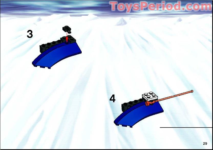 LEGO 4744 Tundra Tracker Instructions and Parts List