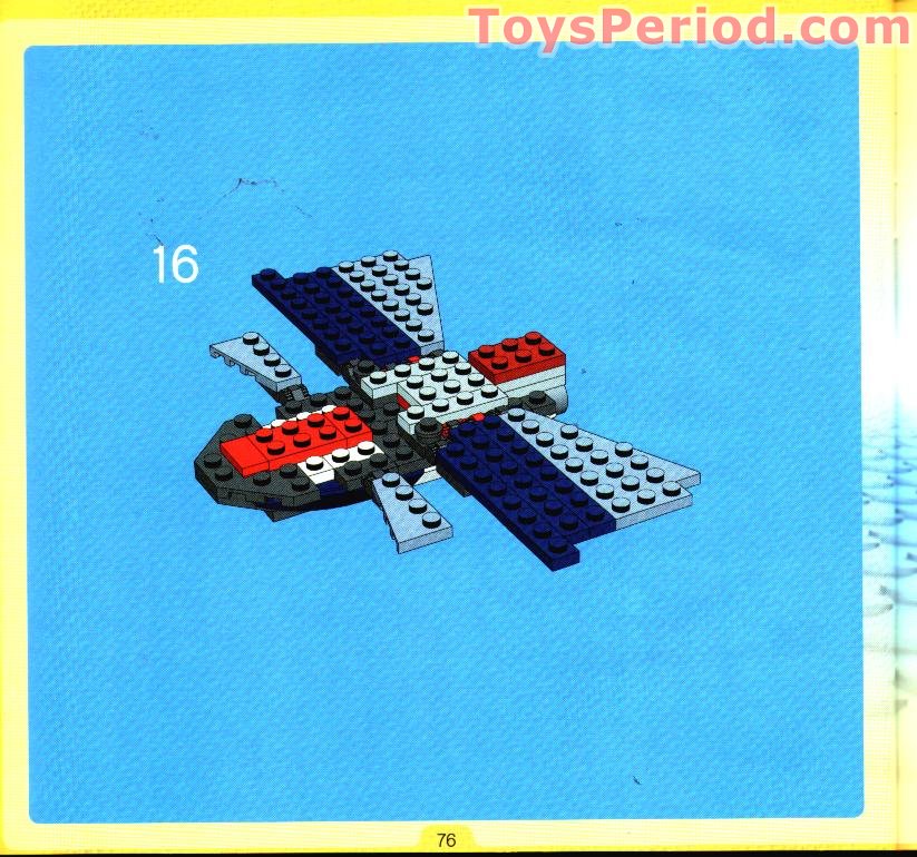 LEGO 4506 Deep Sea Predators Instructions and Parts List