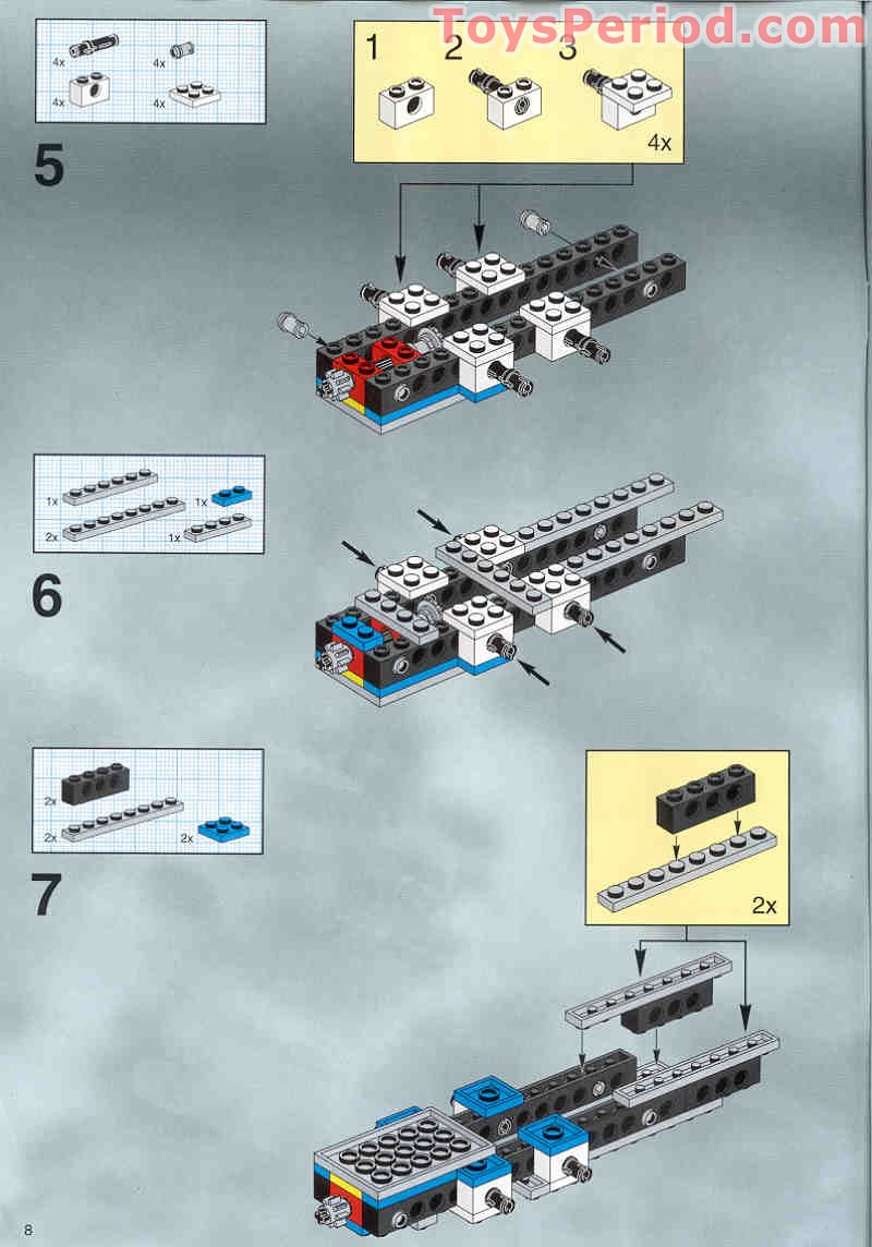 LEGO 5563 Racing Truck Instructions and Parts List