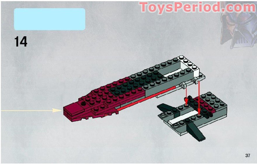 LEGO 7751 Ahsoka's Starfighter and Vulture Droid Instructions and Parts ...