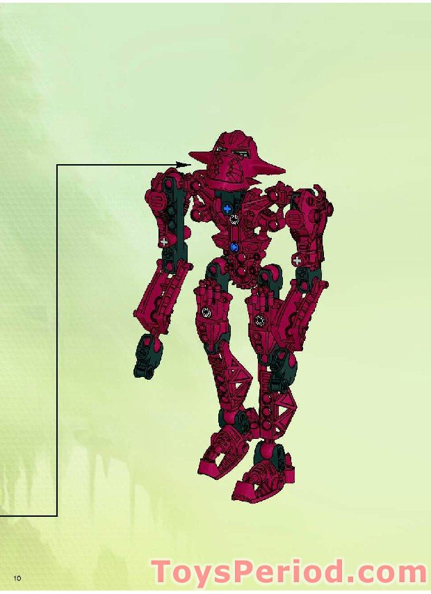 LEGO 8942-1 Jetrax T6 Instructions and Parts List