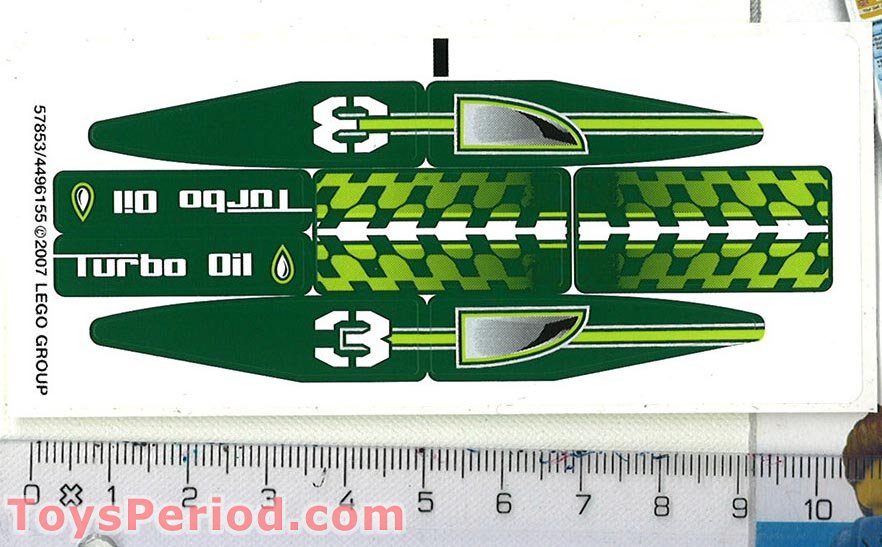 LEGO 8138 Phantom Crasher Instructions and Parts List