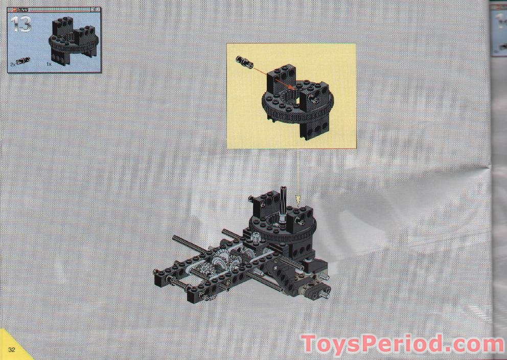 LEGO 8446 Monster Crane Truck Instructions and Parts List
