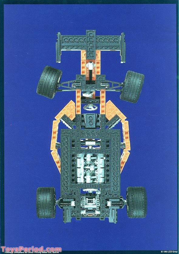 LEGO 8440 Formula Indy Racer Instructions and Parts List