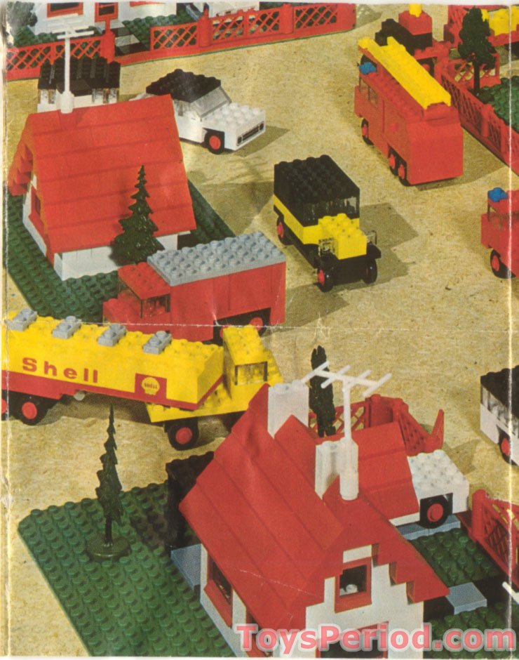 LEGO 620-2 Fire Truck Instructions and Parts List