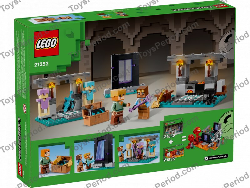 LEGO 21252 The Armory Set Parts List