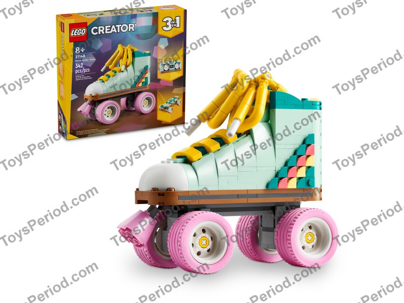 LEGO 31148 Retro Roller Skate Set Parts List
