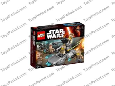 LEGO 75131 Resistance Trooper Battle Pack Set Parts List