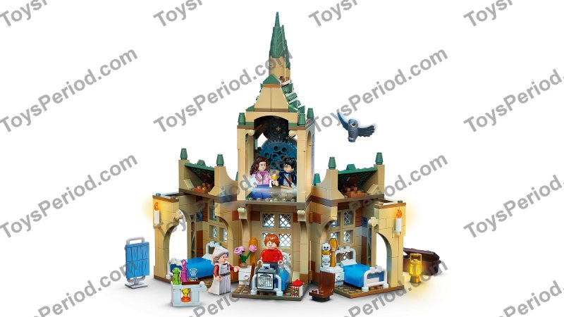 LEGO 76398 Hogwarts Hospital Wing Set Parts List