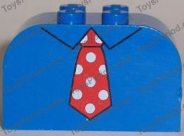 LEGO Sets with Part 4744pb16 Brick, Modified 2 x 4 x 2 Double Curved ...