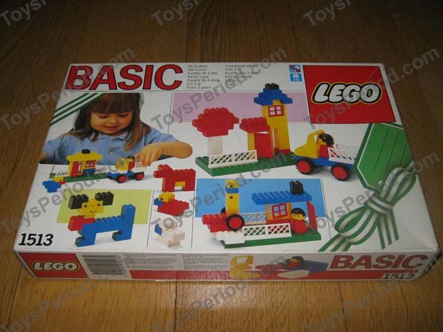 LEGO 1513-2 Basic Building Set Gift Item Parts List