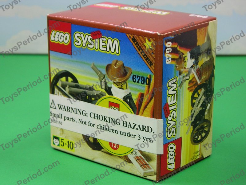 Wild West Sets - LEGO 6790 Bandit's Wheelgun Wild West Cowboy Minifig ...