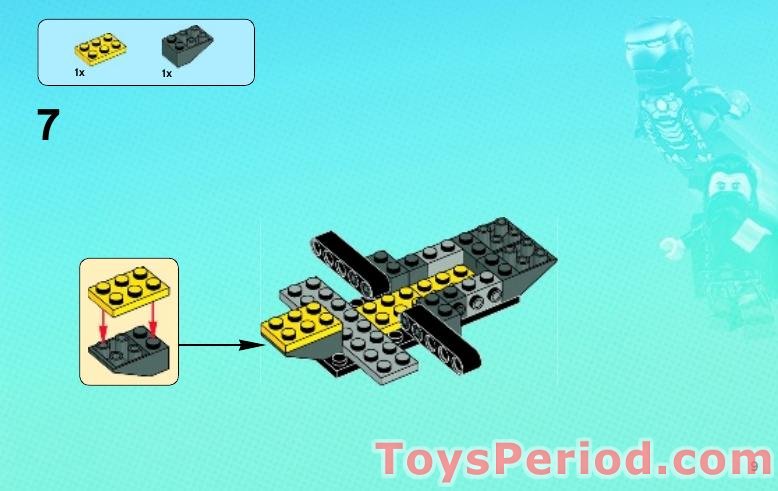 LEGO 76007 Iron Man: Malibu Mansion Attack Instructions and Parts List