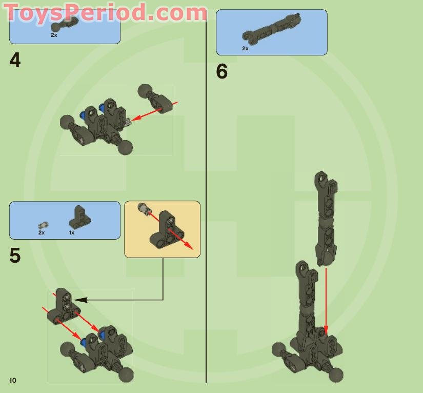 LEGO 2282 Rocka XL Instructions and Parts List