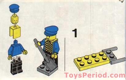 LEGO 605-1 Street Sweeper Instructions and Parts List