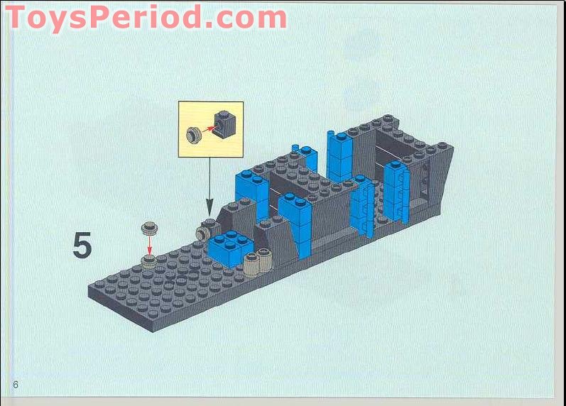 LEGO 3741 My Own Train - Large Engine, Plain Without Trim Instructions ...