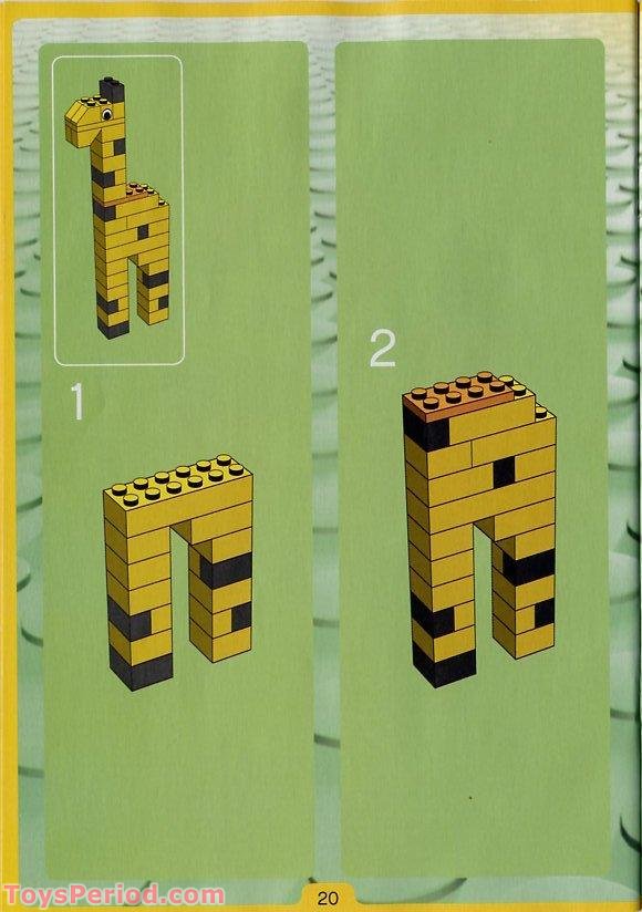 LEGO 4497 Pretend and Create Instructions and Parts List