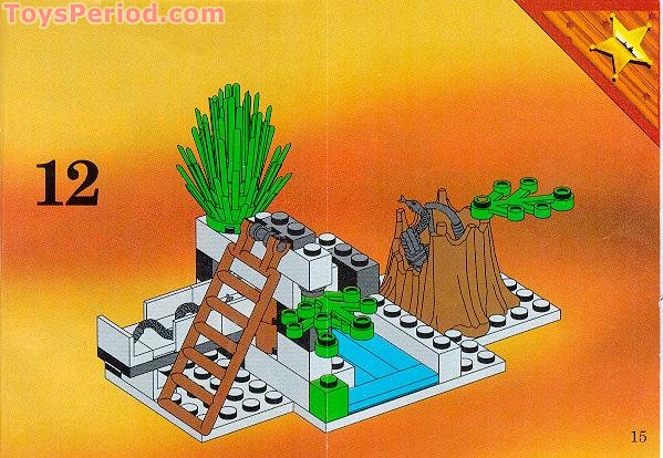 LEGO 6718 Rain Dance Ridge Instructions and Parts List