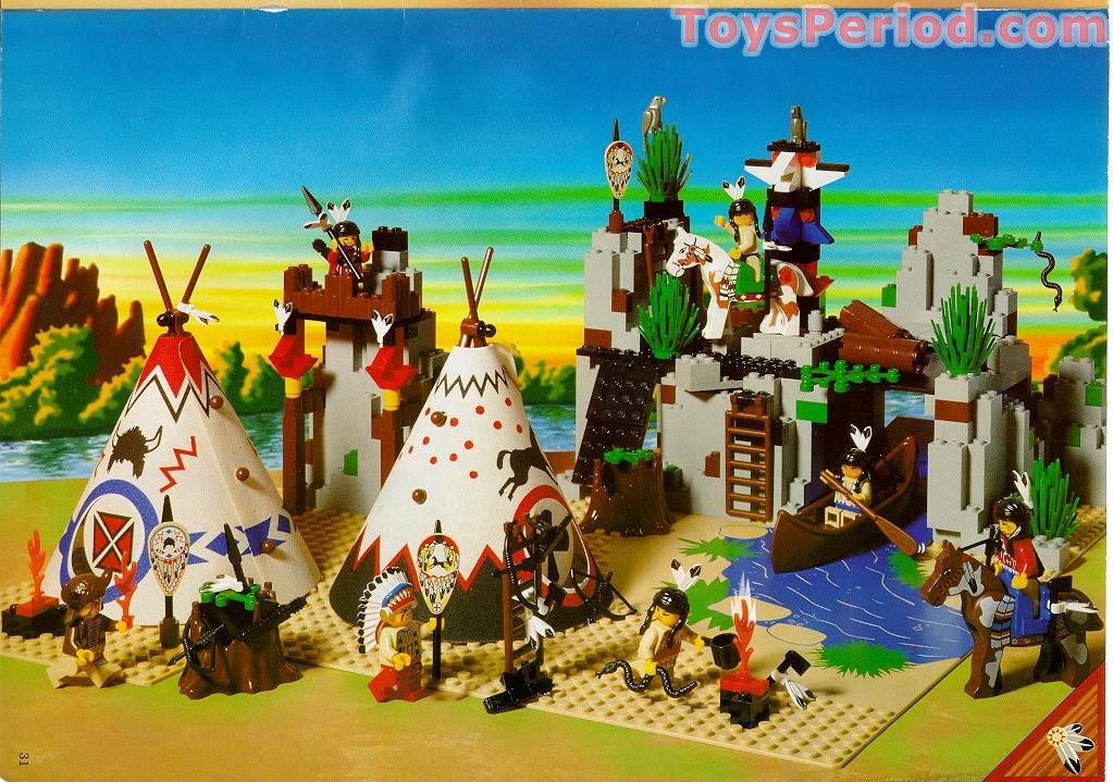LEGO 6766 Rapid River Village Instructions and Parts List