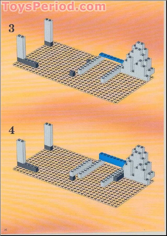 LEGO 6763 Rapid River Village Instructions and Parts List