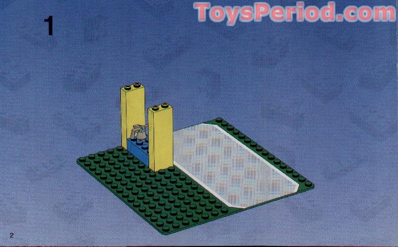 LEGO 6426 Super Cycle Center Instructions and Parts List