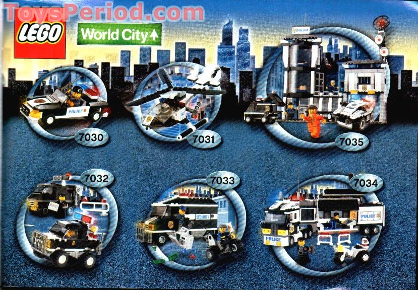 LEGO 7033 Armored Car Action Instructions and Parts List