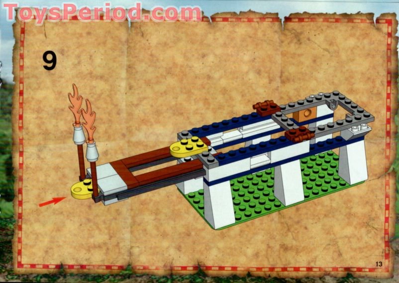 LEGO 7411 Tygurah's Roar Instructions and Parts List