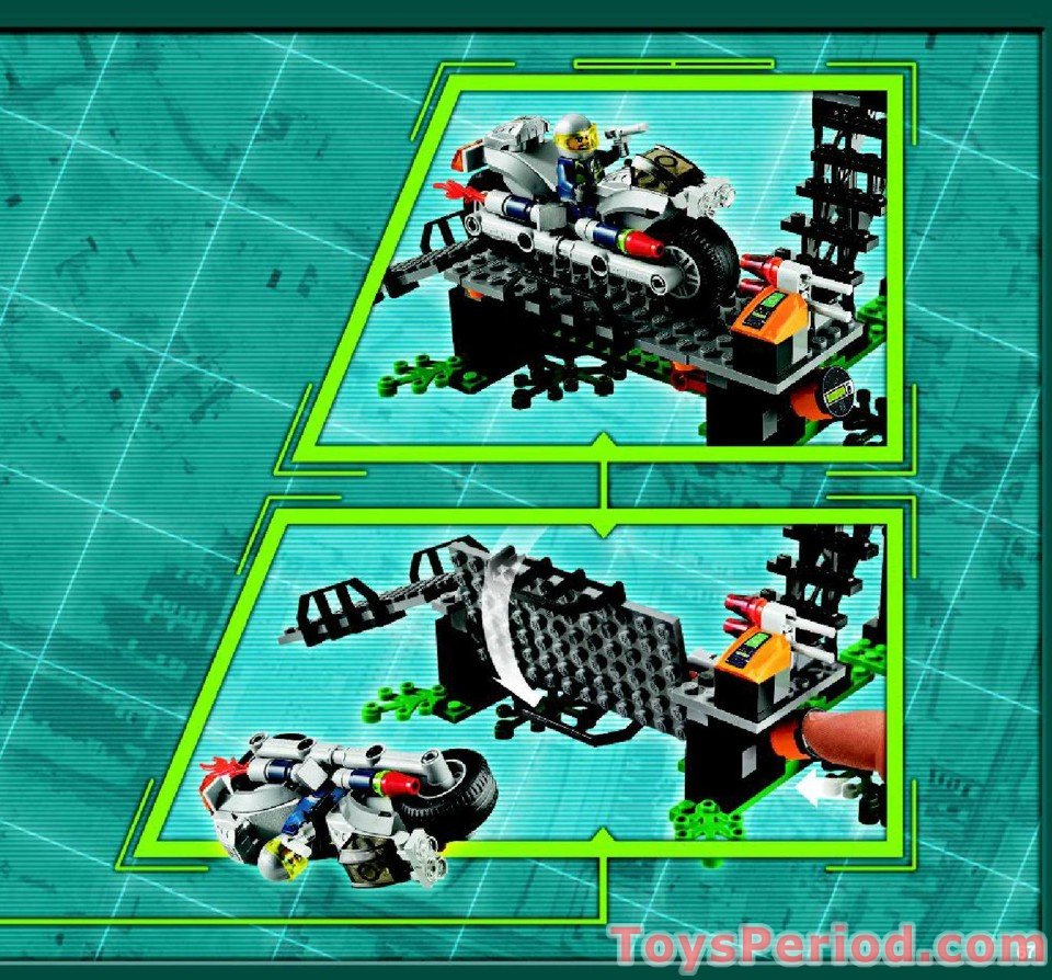 LEGO 8632 Mission 2: Swamp Raid Instructions and Parts List