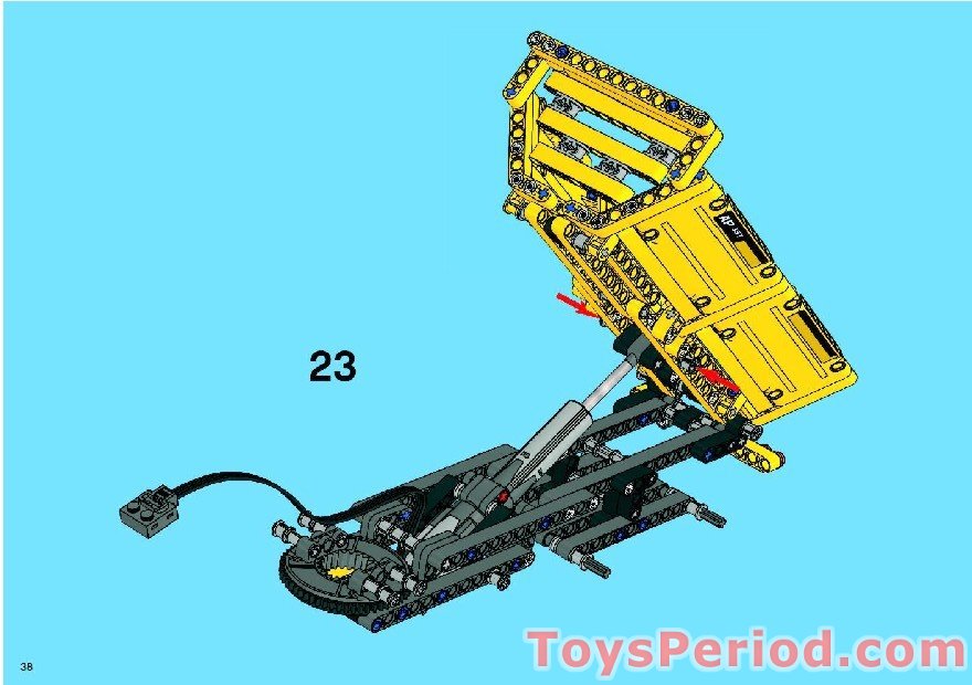 LEGO 8264 Hauler Instructions and Parts List