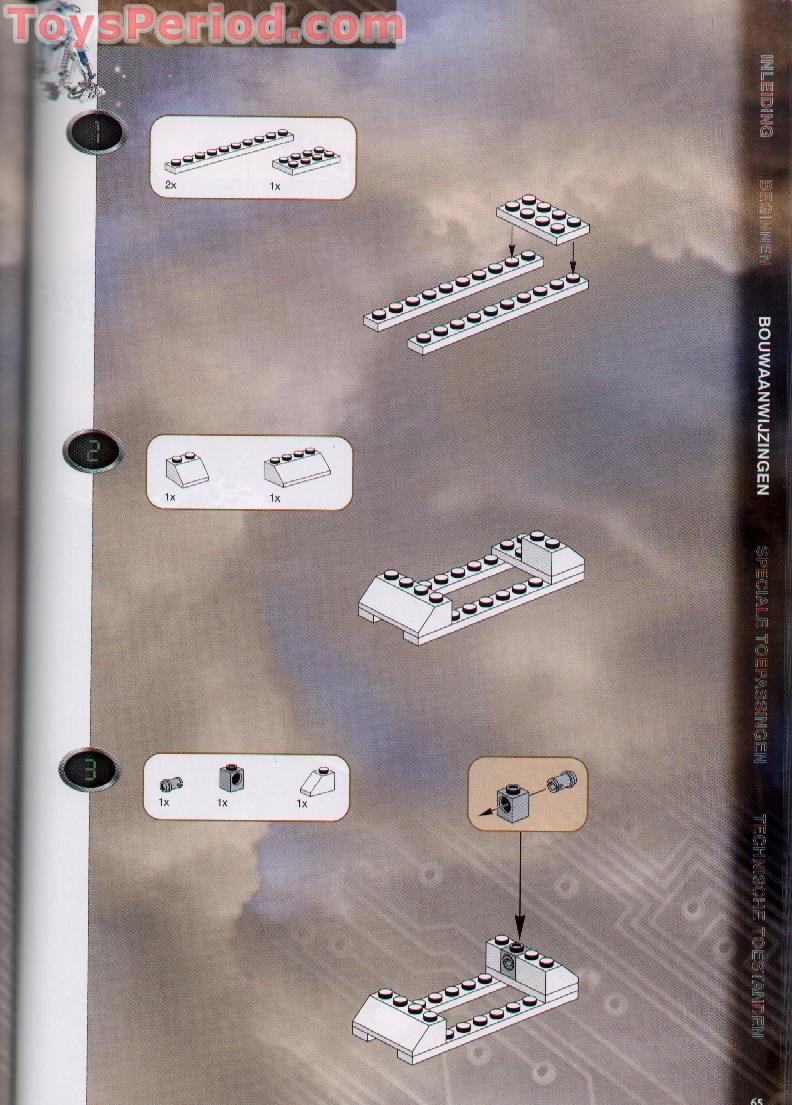 LEGO 9748 Droid Developer Kit Instructions and Parts List