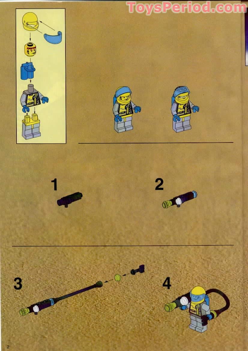 LEGO 1789 Star Hawk II Instructions and Parts List