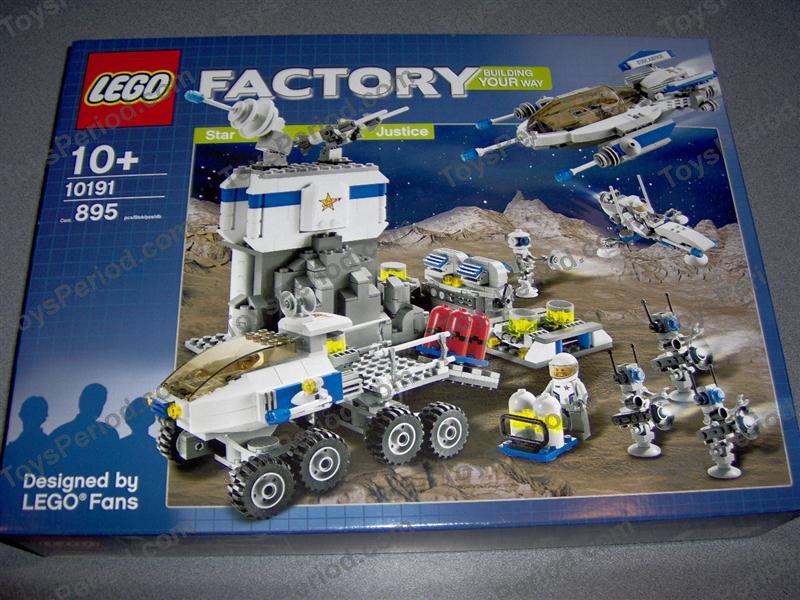 LEGO 10191 Star Justice Instructions and Parts List
