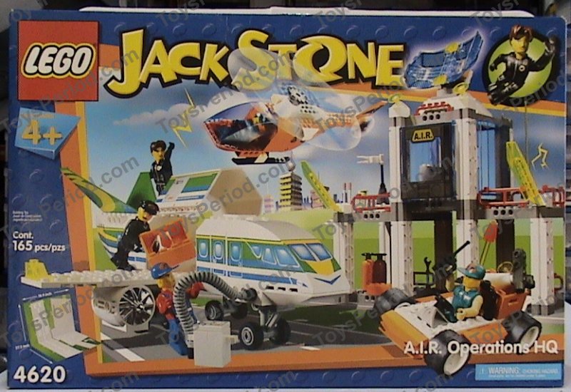 LEGO 4620 A.I.R. Operations HQ Instructions and Parts List