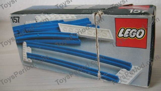 LEGO 157-1 Curved Track Set Parts List