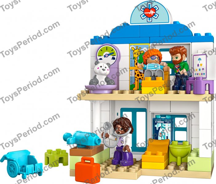 LEGO 10449 First Time: Visit to the Doctor Set Parts List