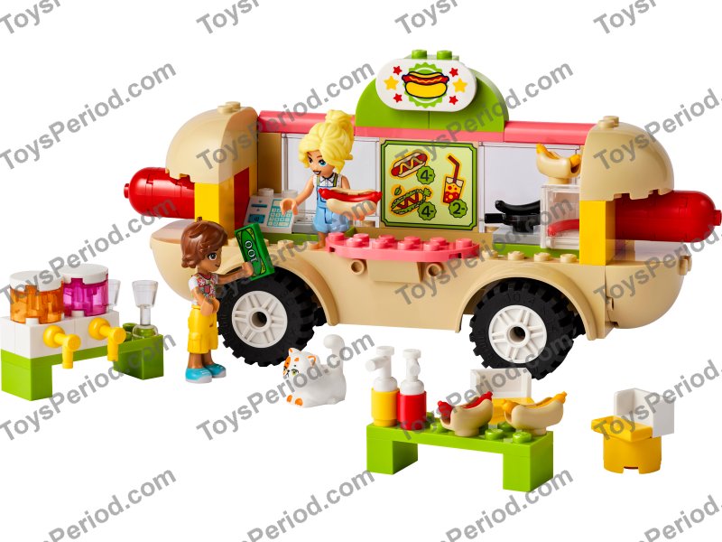 LEGO 42633 Hot Dog Food Truck Set Parts List