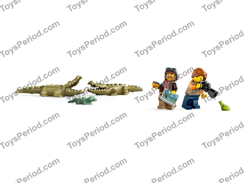 LEGO 60425 Jungle Explorer Water Plane Set Parts List