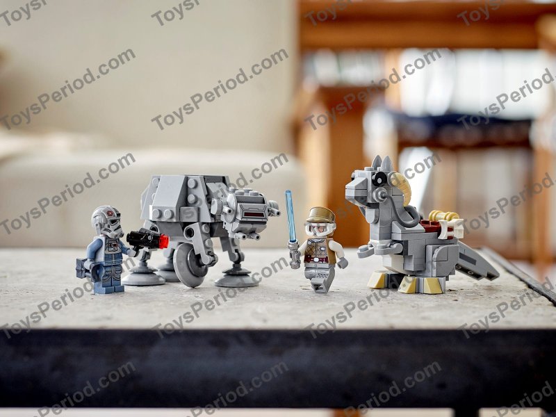LEGO 75298 AT-AT vs Tauntaun Microfighters Set Parts List