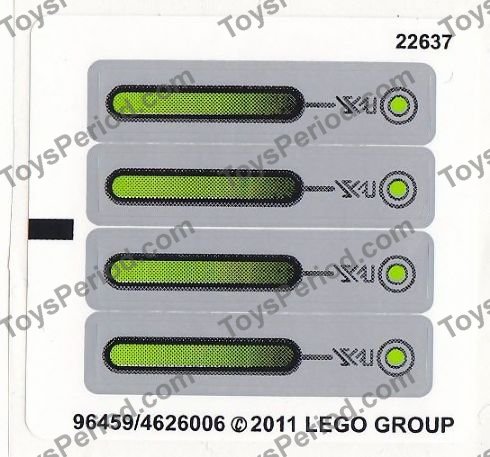 LEGO Sets with Part 7067stk02 Sticker Sheet for Set 7067 - Sheet 2 ...