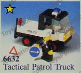 LEGO 6632 Tactical Patrol Truck Instructions and Parts List