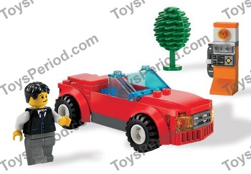 LEGO 8402 Sports Car Set Parts List