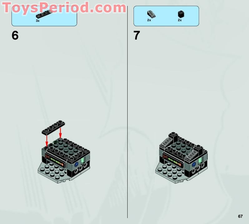 LEGO 6873 Spider-Man's Doc Ock Ambush Instructions and Parts List