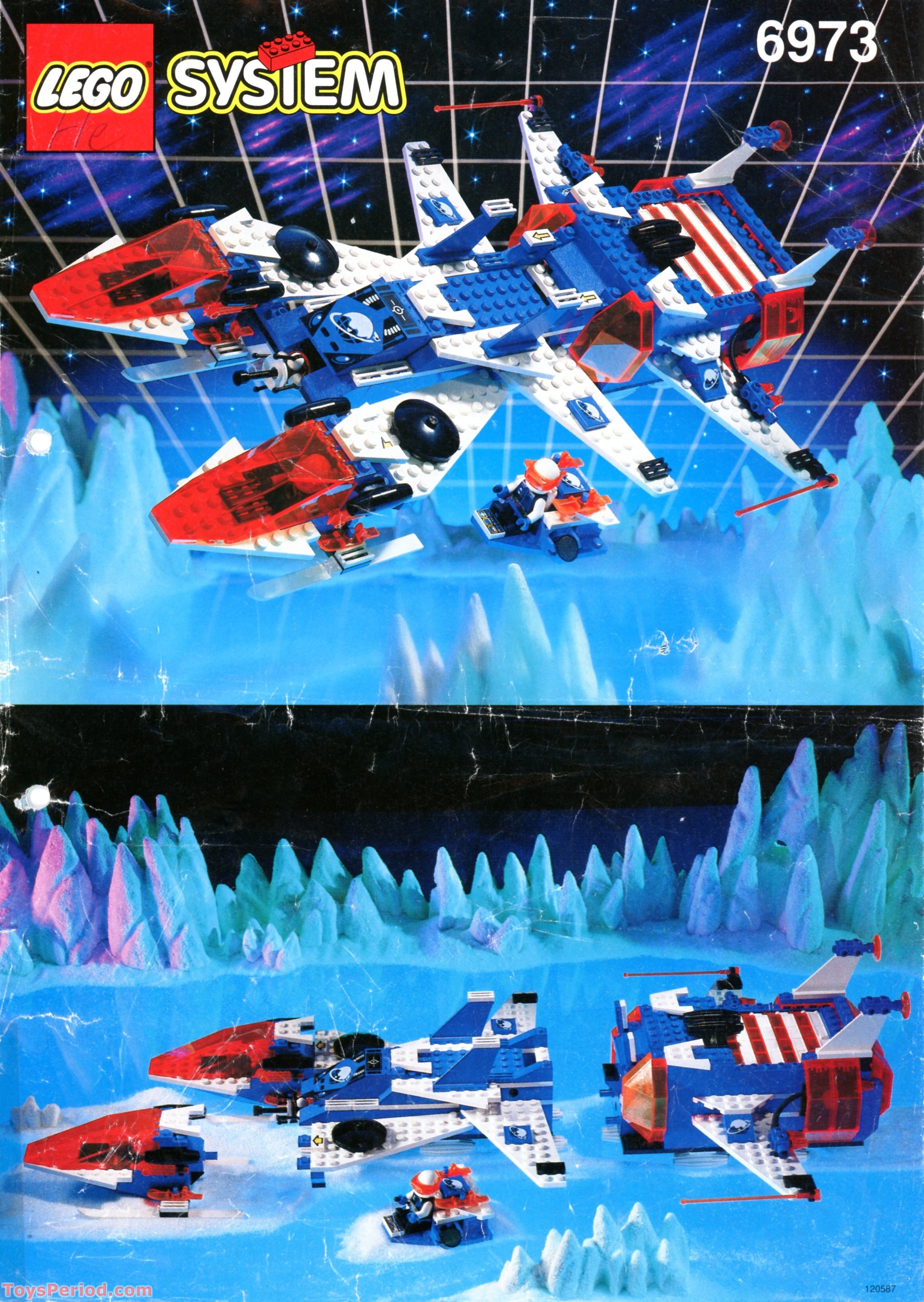 LEGO 6973 Deep Freeze Defender Instructions and Parts List