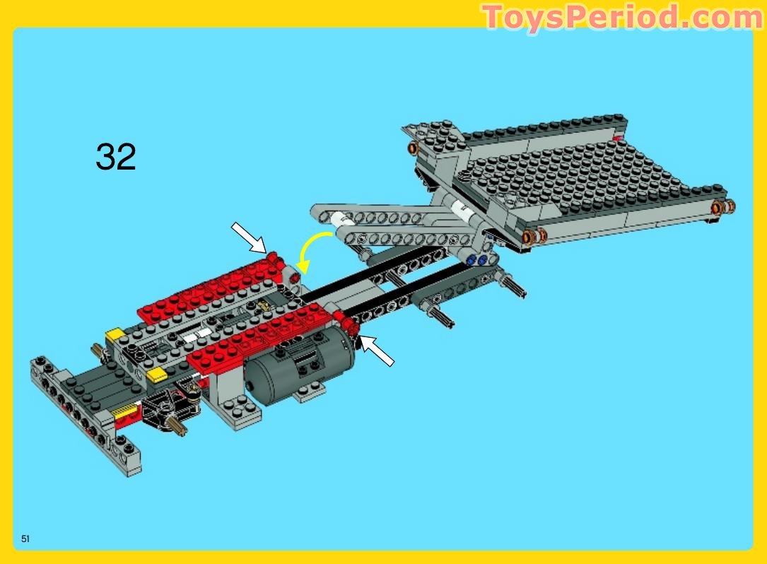LEGO 7347 Highway Pickup Instructions and Parts List