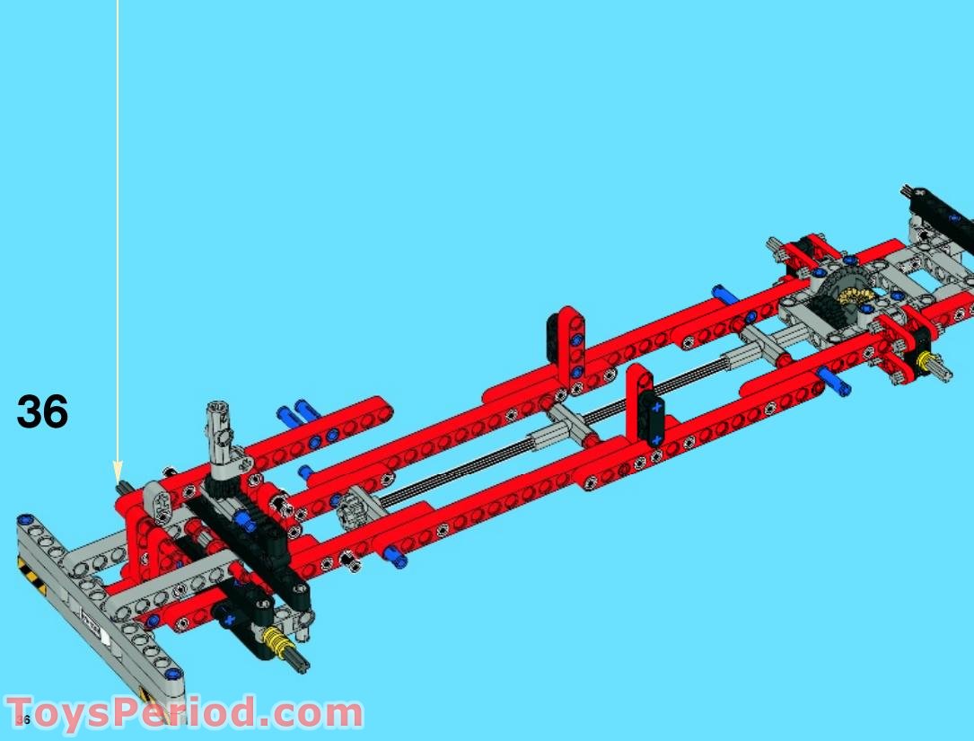 LEGO 9397 Logging Truck Instructions and Parts List